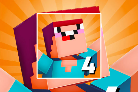 Noob Vs Pro 4 Lucky Block sur JeuxGratuitJeux