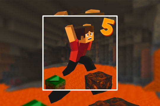 Parkour Block 5 on Culga Games