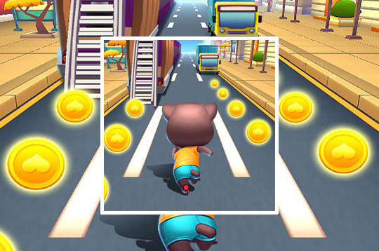 Paw Puppy Kid Subway Surfers Runner on Culga Games