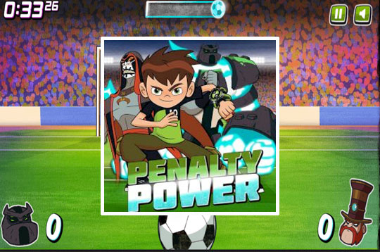 Penalty Power Ben 10 on Culga Games