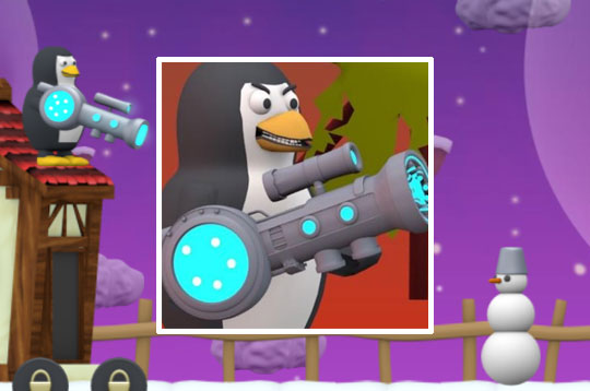 Penguin Battle on Culga Games
