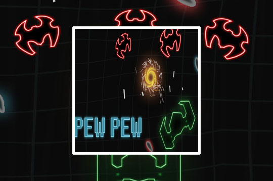 Pew Pew em Jogos na Internet