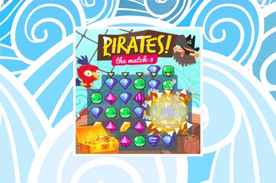 Pirates The Match-3 sur JeuxGratuitJeux