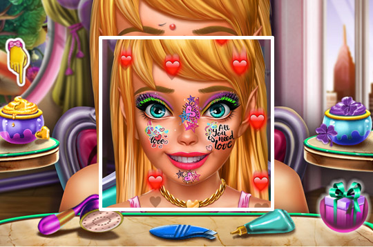 Pixie Flirty Makeup on Culga Games