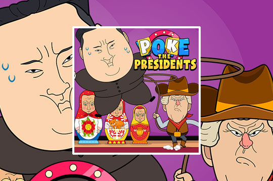 Poke The Presidents on Culga Games
