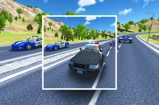 Police Car Stunt Driver on Culga Games
