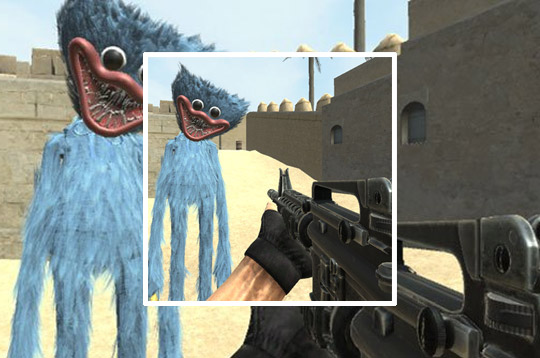 Poppy Strike - Huggy Wuggy's Shooting Game! on Culga Games