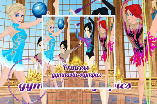 Princess Gymnastic Olympics sur JeuxGratuitJeux