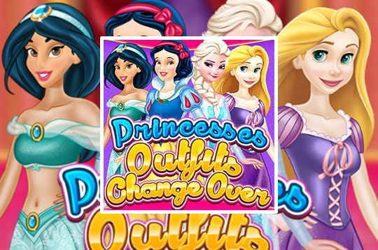 Princess Outfits Change Over on Culga Games
