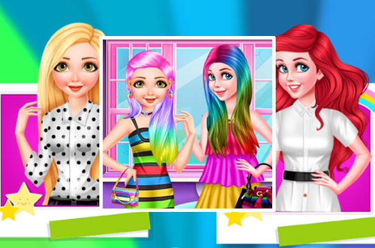 Princess Rainbow Look on Culga Games
