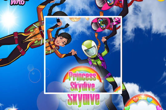 Princess Skydive sur JeuxGratuitJeux