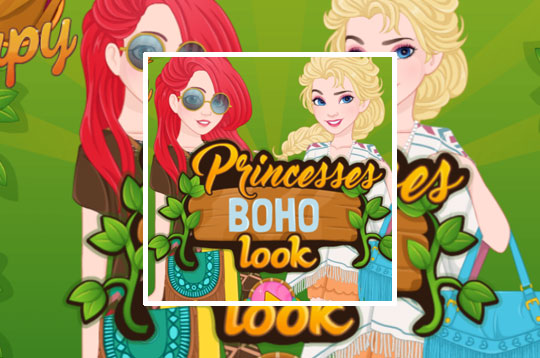 Princesses Boho Look on Culga Games