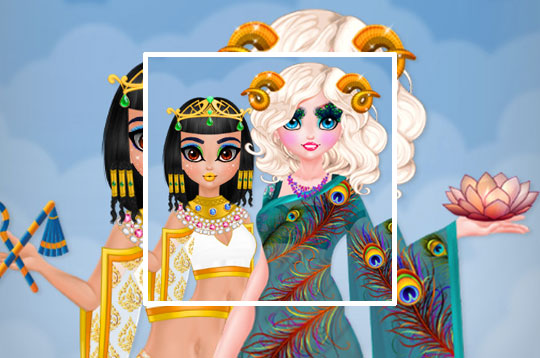 Princesses Dazzling Goddesses on Culga Games