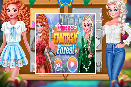 Princesses Fantasy Forest on Culga Games