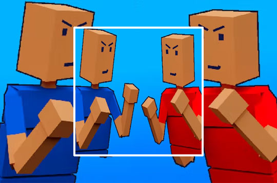 Puppet Fighter 2 Player on Culga Games