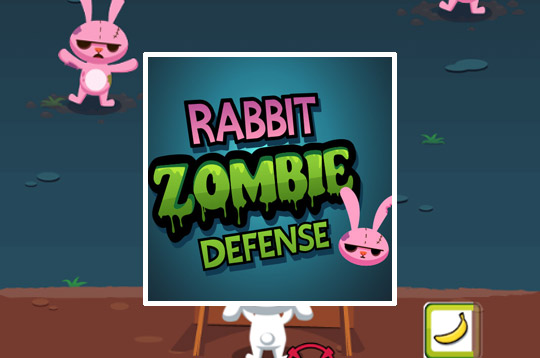 Rabbit Zombie Defense on Culga Games