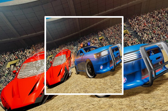 Real Car Demolition Derby Racing on Culga Games