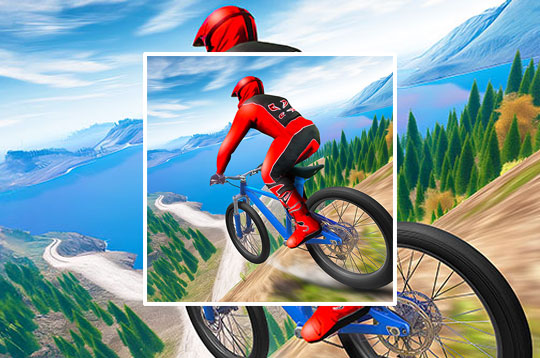 Riders Downhill Racing on Culga Games