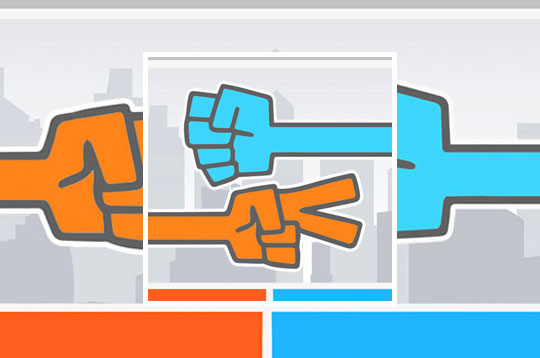 Roshambo em Jogos na Internet