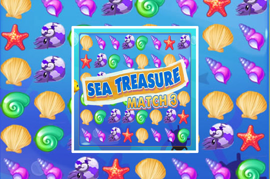 Sea Treasure Match 3 on Culga Games