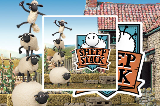 Shaun The Sheep Sheep Stack on Culga Games