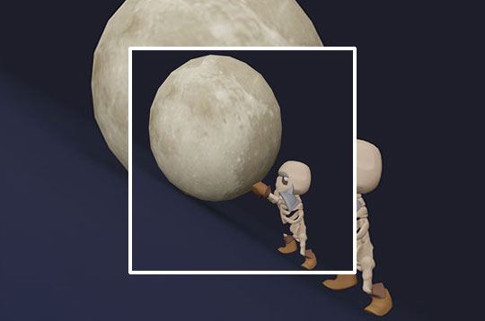 Sisyphus Simulator em Jogos na Internet