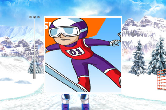 Ski Slalom on Culga Games