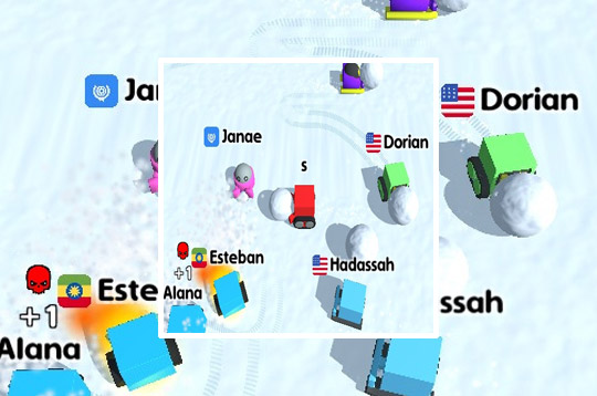 Snow War .io on Culga Games