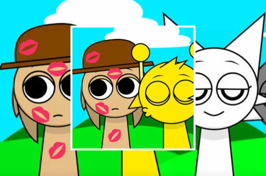 Sprunki Kissing Mod on Culga Games