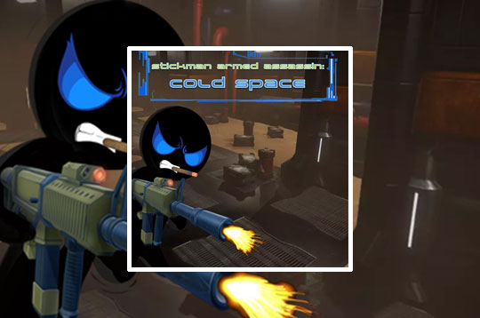 Stickman Armed Assassin Cold Space on Culga Games