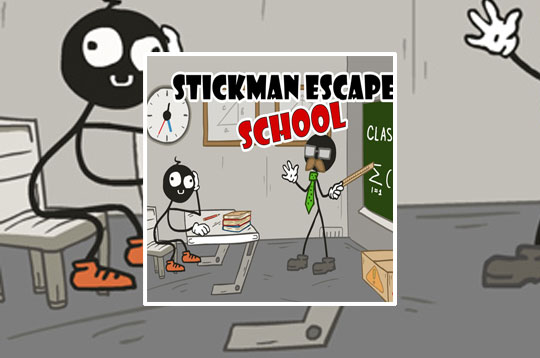 Stickman Escape School sur JeuxGratuitJeux