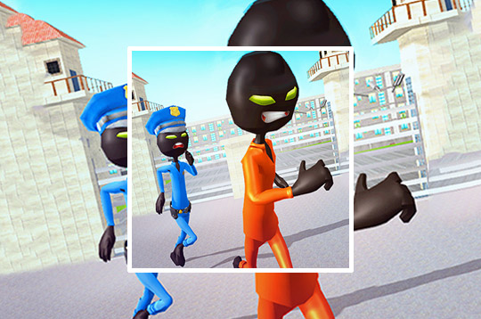 Stickman Prison Escape Story 3D on Culga Games