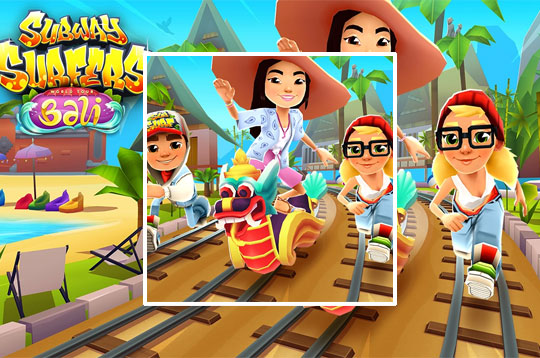 Subway Surfers Bali on Culga Games