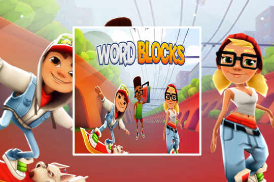 Subway Surfers Word Blocks: Joue-le Gratuit sur JeuxGratuitJeux