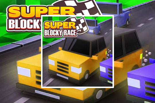 Super Blocky Race on Culga Games