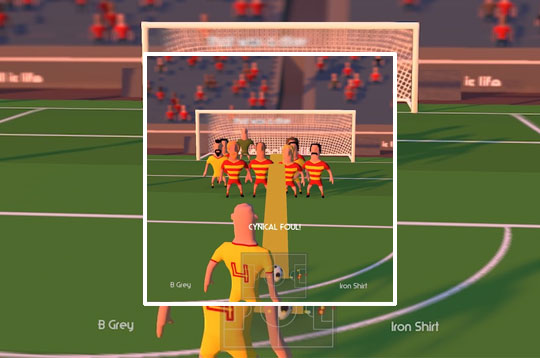 Super Liquid Soccer on Culga Games