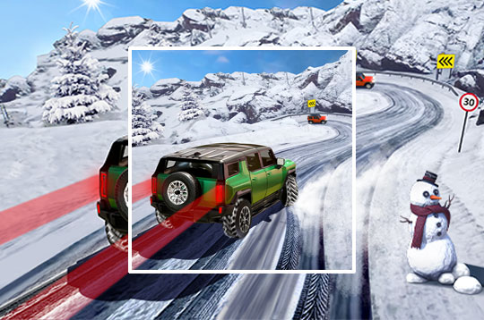 Suv Snow Driving 3D on Culga Games