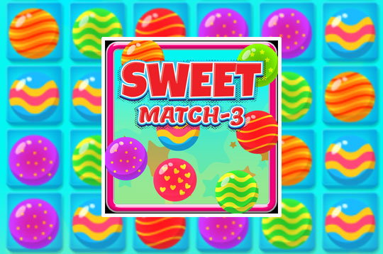 Sweet Candy Match em Jogos na Internet