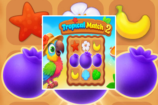 Tropical Match 2 sur JeuxGratuitJeux