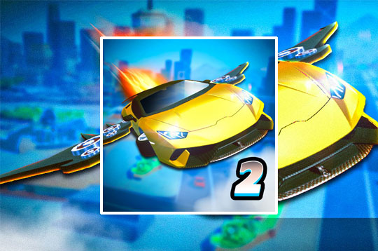 Ultimate Flying Car 2 sur JeuxGratuitJeux