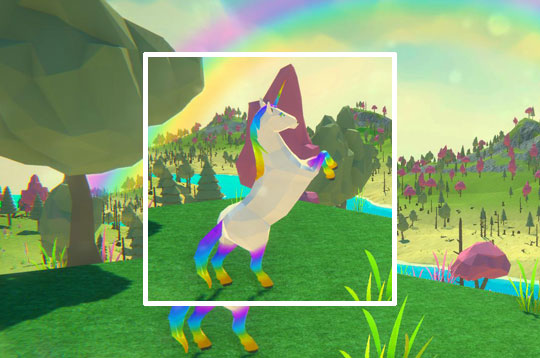 Unicorn Family Simulator Magic World on Culga Games