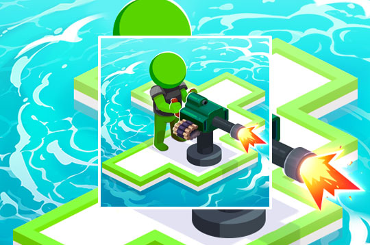 War of Rafts: Crazy Sea Battle on Culga Games