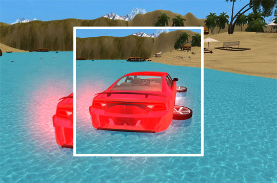 Water Car Surfing 3D on Culga Games