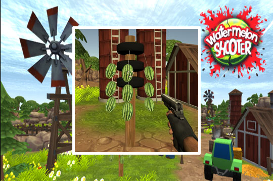 Watermelon Shooter on Culga Games