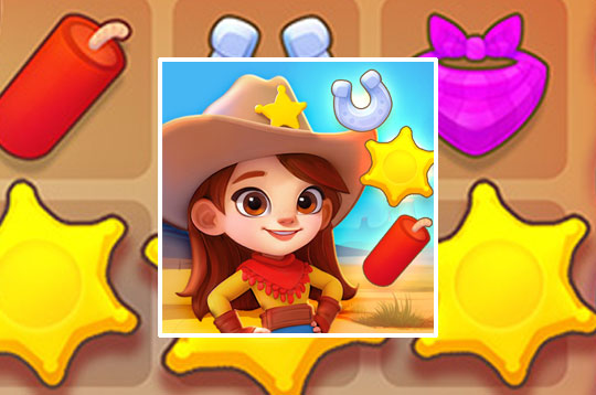 Wild West Match on Culga Games