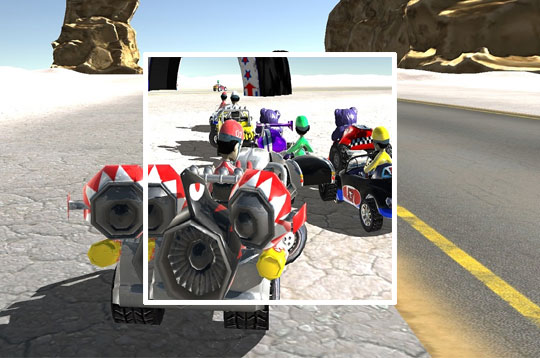 Xtreme Racing Cartoon 2019 on Culga Games