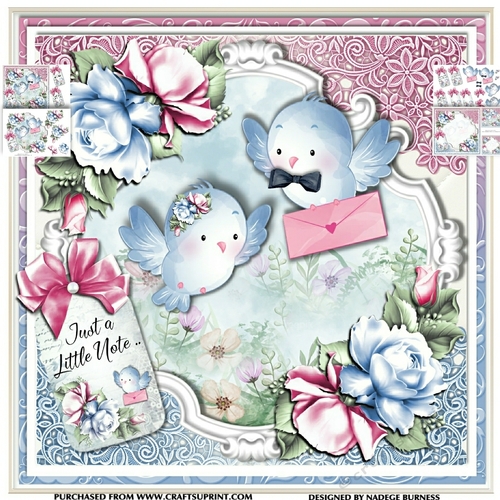 Beautiful & Bright Birdies - CUP1023219_20051 | Craftsuprint