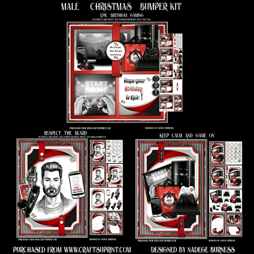 Male Christmas BUMPER - CUP1083973_20051 | Craftsuprint