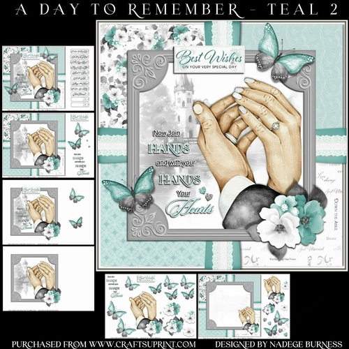 A Day to Remember TEAL 2 - CUP1164312_20051 | Craftsuprint