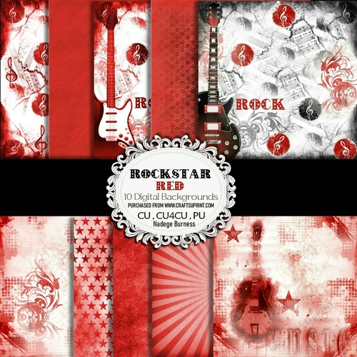 Rockstar DB RED - CUP1175912_20051 | Craftsuprint